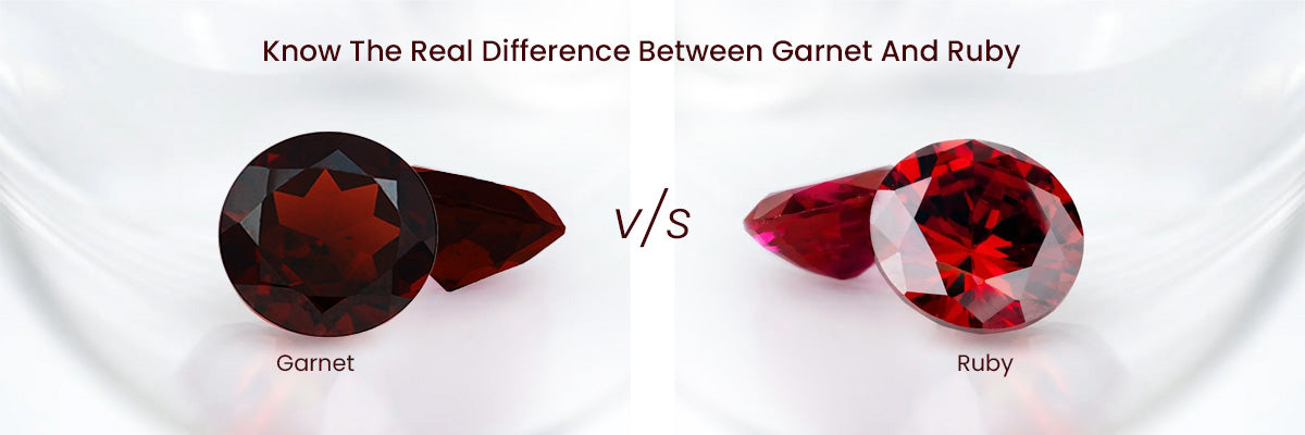 Know The Real Difference Between Ruby And Garnet – Rosec Jewels