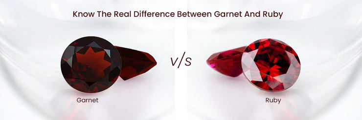 Know The Real Difference Between Ruby And Garnet – Rosec Jewels