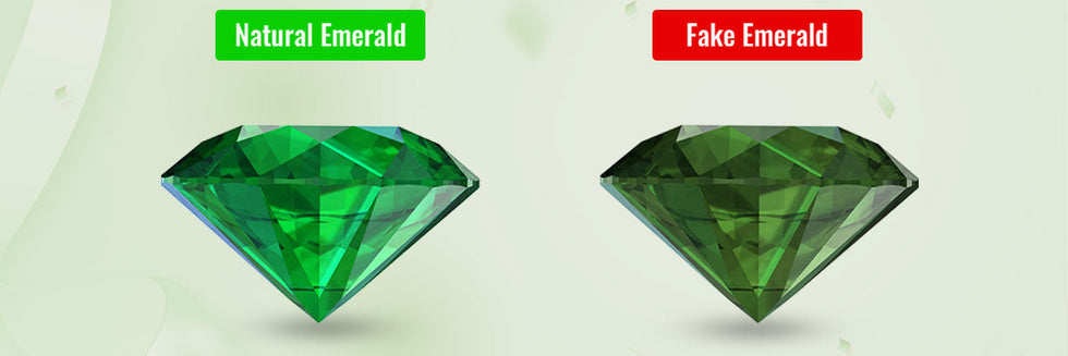 Real vs Fake Emerald: Key Differences that you Must Know – Rosec Jewels