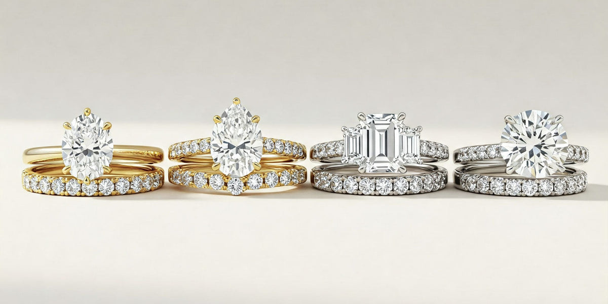 Top 8 bridal ring set trending in USA – Rosec Jewels