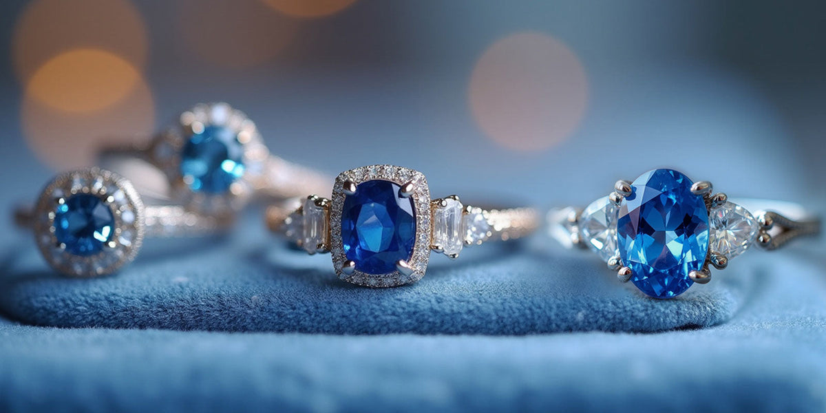 Trending Blue Sapphire Engagement Ring Designs – Rosec Jewels