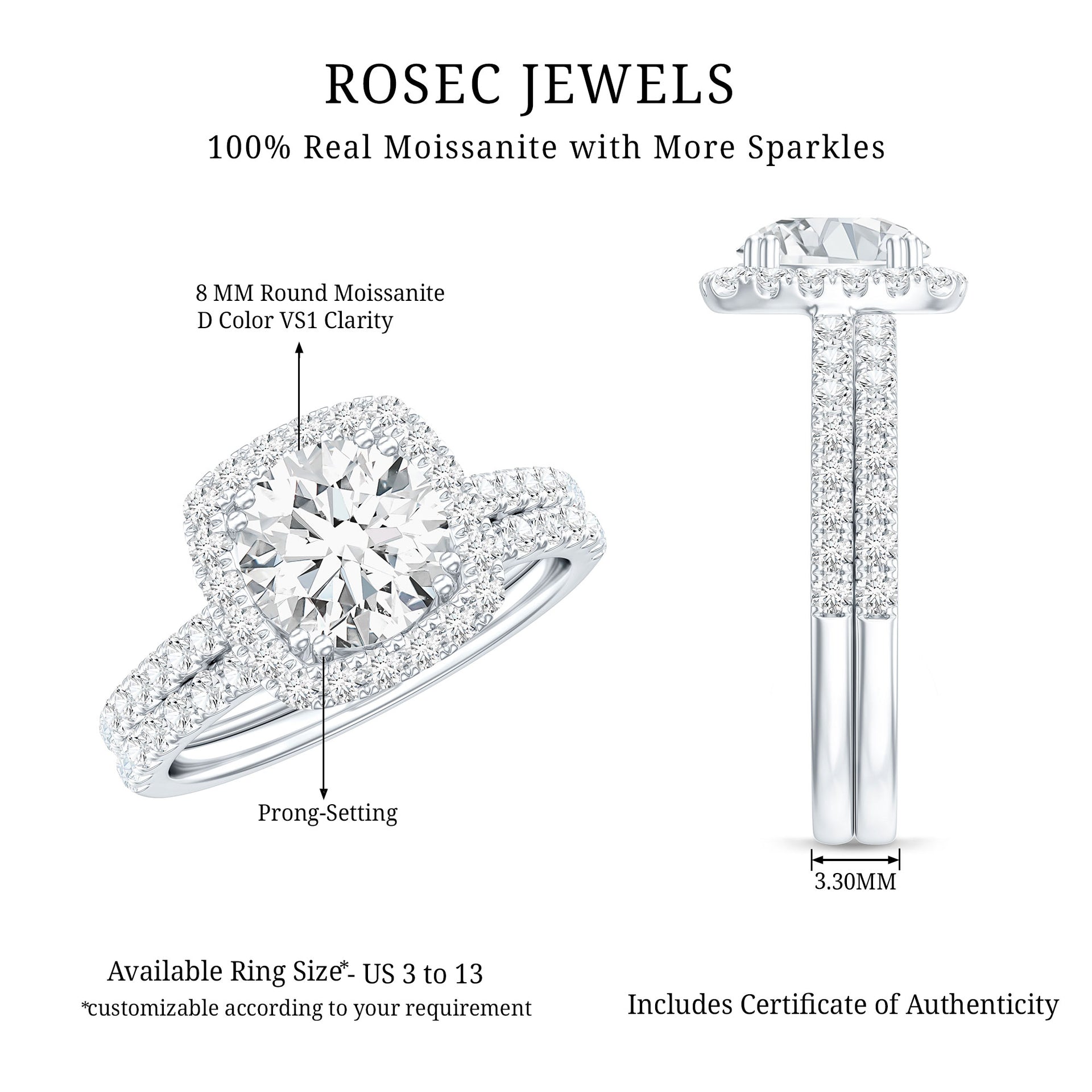 Shop Handcrafted Fine Gemstone & Diamond Jewelry Online | Rosec Jewels