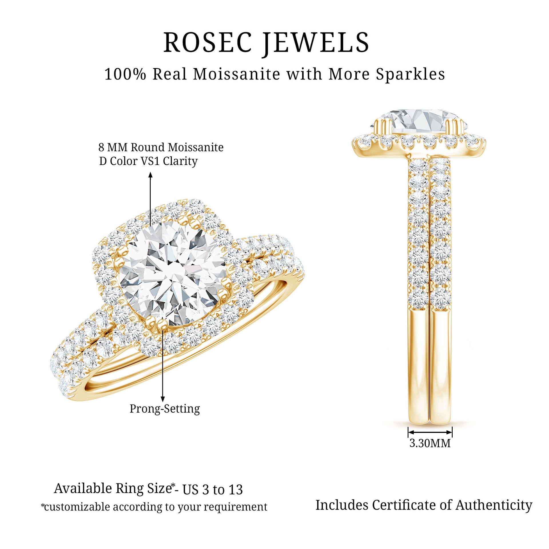 Shop Handcrafted Fine Gemstone & Diamond Jewelry Online | Rosec Jewels